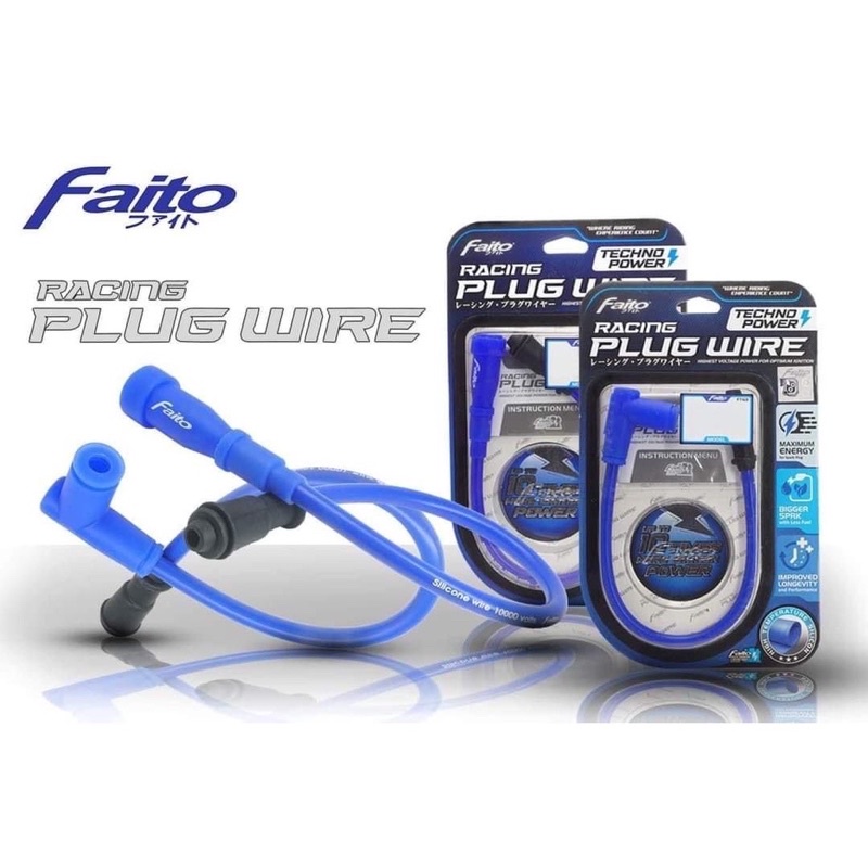 Y15ZR LC135 UNIVERSAL PLUG CAP CABLE RACING FAITO FOR YAMAHA LC135 ...