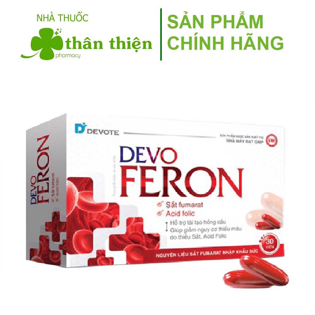 Devo Feron, Supports Iron Supplementation, Supports Red Blood Cell ...