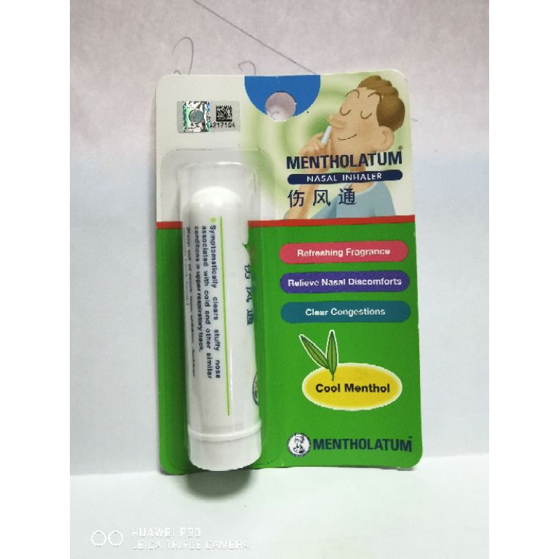 Mentholatum Nasal Inhaler ( Cool Menthol ) | Shopee Malaysia