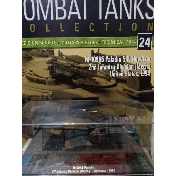The Combat Tanks Collection M-109A6 Paladin S.P. Howitzer, 2nd Infantry ...