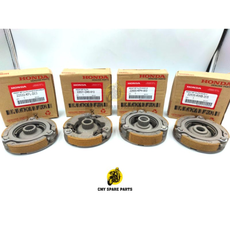 CLUTCH AUTO SHOE Original Dream / Wave100 / Wave 110 / Wave125 (Lining ...