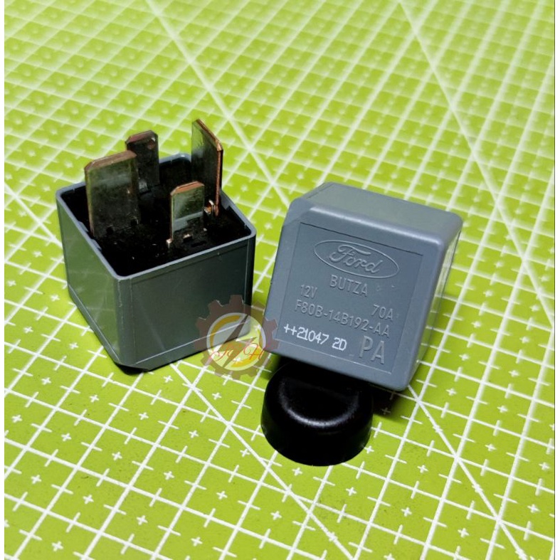 FOMOCO ORIGINAL FORD & MAZDA 70A 4PIN MULTIFUNCTION / FAN RELAY FOR ...
