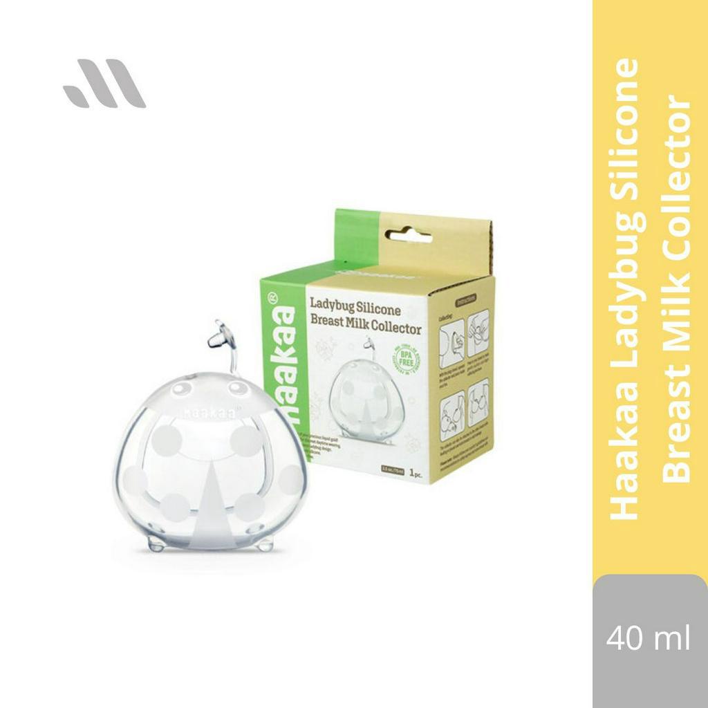 Haakaa Ladybug Silicone Breast Milk Collector 40ml | Shopee Malaysia