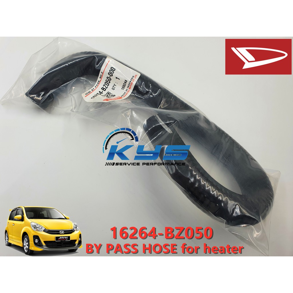 PERODUA MYVI 1.3,LAGI BEST,ALZA, # BY PASS RADIATOR WATER HOSE (heater ...