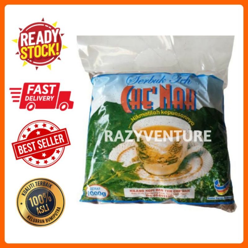 🔥☕Serbuk Teh Che' Nah 1kg (Perak Best Brand)☕🔥(Teh Mixture) | Shopee ...