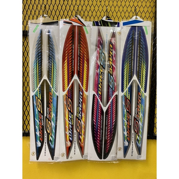 🔥🇹🇭STICKER WAVE 125S CUSTOM 2005🇹🇭🔥WAVE 125s/125i THAI STICKER CUSTOM ...