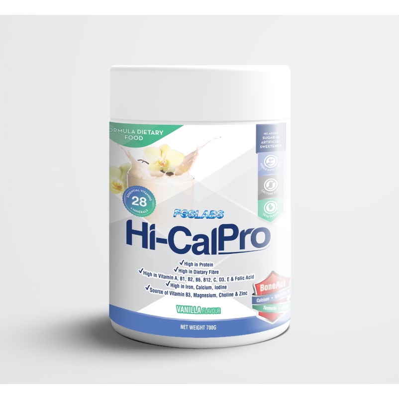 HIGH CAL PRO VANILA 700G | Shopee Malaysia