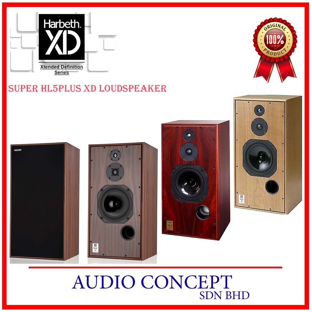 Harbeth Super HL5 Plus XD LoudSpeaker (Made In England) | Shopee Malaysia