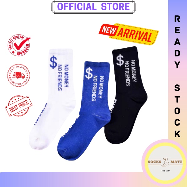 [Socks Mate] Ready Stock Men Hipster Swag Hip-Hop Korean Fashion Sport ...