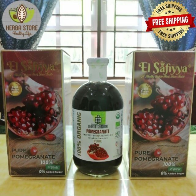JUS DELIMA ASLI - JUS ASLI ORGANIC - POMEGRENATE CONCENTRATE - PATI ...