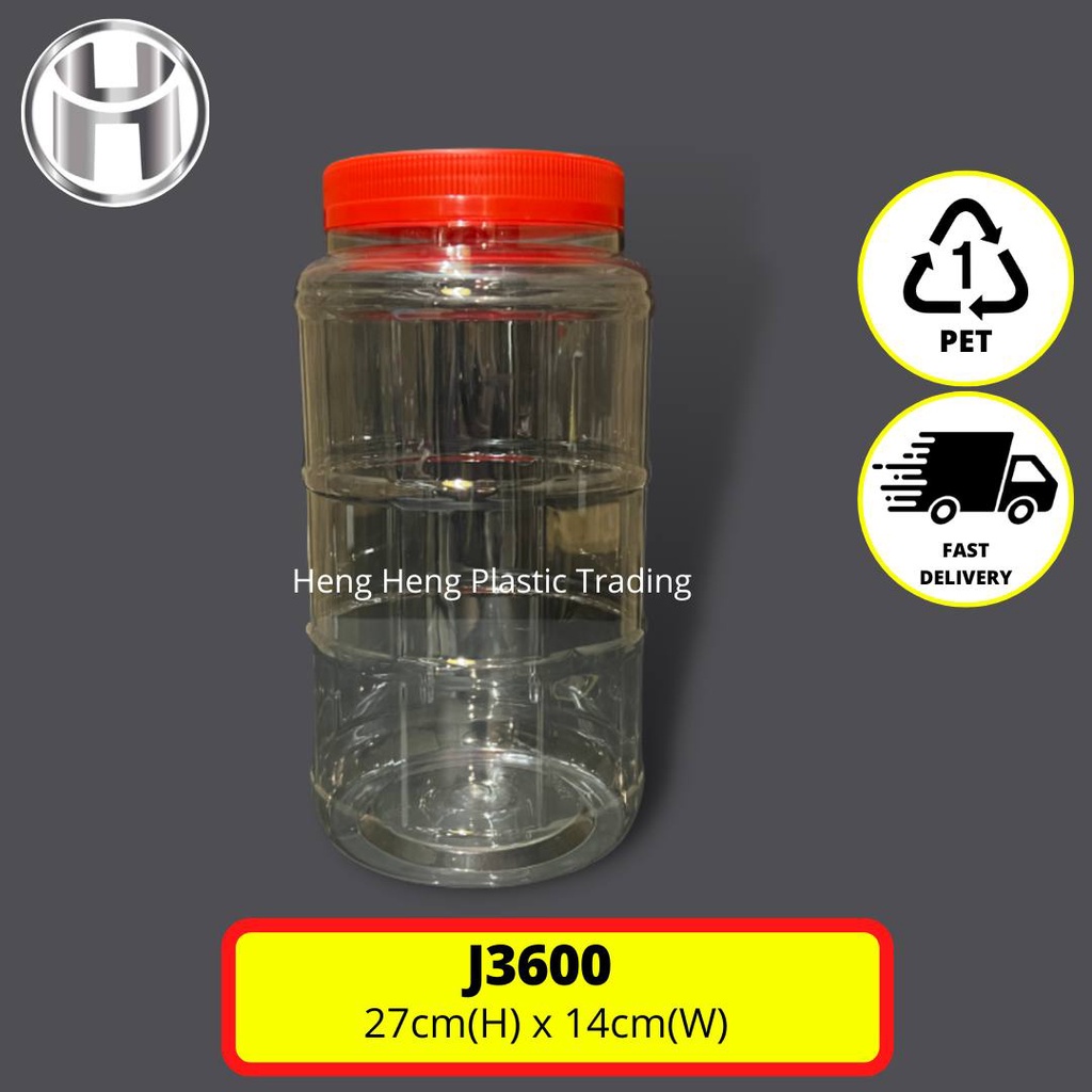 JAR J3600 | BALANG KUIH RAYA / BALANG KEREPEK / BALANG 3600ML | Shopee ...