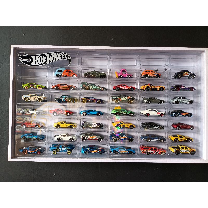 Hot Wheels Rack + 41 pcs cars included (preloved) | Shopee Malaysia