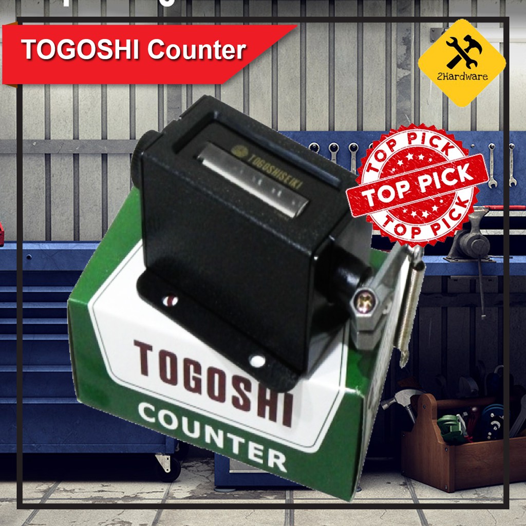CSM TOGOSHI FH-102 RS-4 RS-5 Counter Mechanical Hand Tally Counter ...