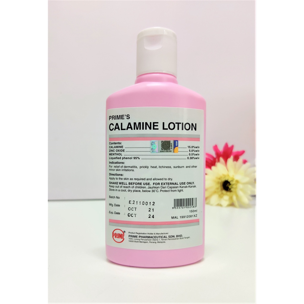 PRIME CALAMINE LOTION 150ML | Shopee Malaysia