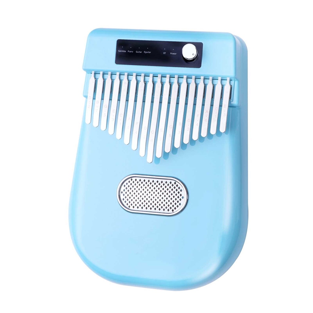 Electric Kalimba 17 Keys Thumb Piano 4 Kinds of Timbre BT Connetion ...