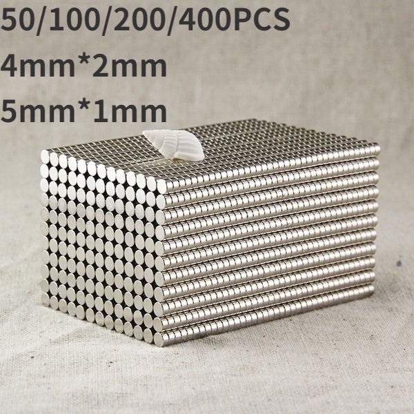 50/100Pcs Nd-Fe-B Super Lodestone Strong Round N35 Magnets Rare-Earth ...