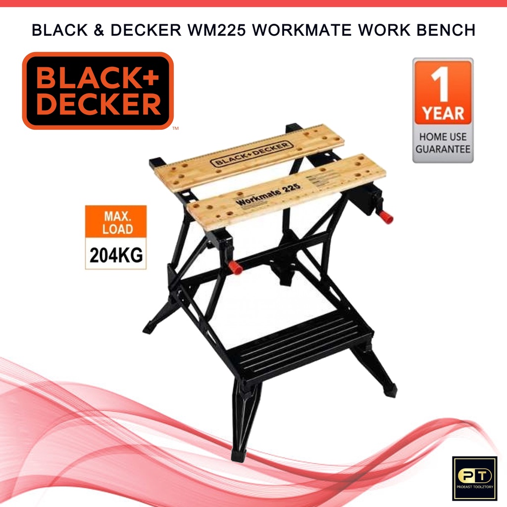 BLACK & DECKER WM225 Workmate Work bench work station working table ...
