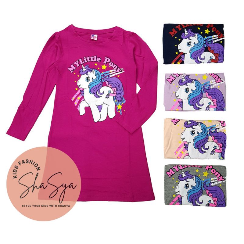 Baju Muslimah Kanak-kanak- Kids Pony Muslimah Shirt | Shopee Malaysia