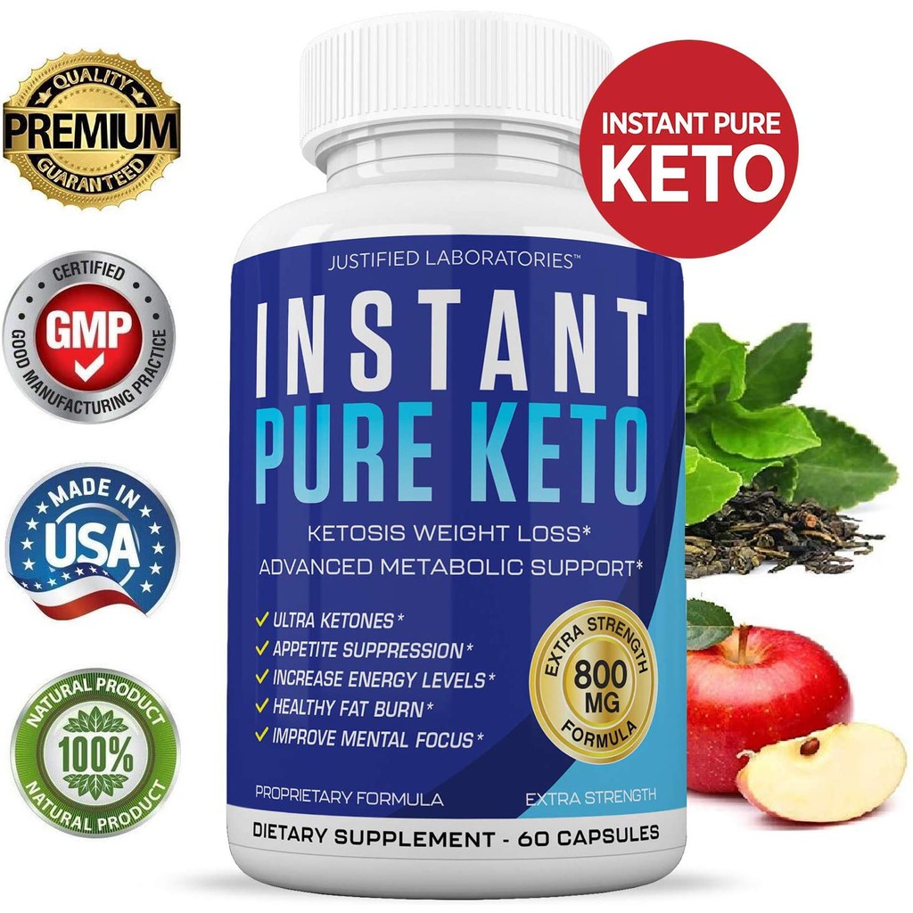 Instant Pure Keto Pills Advanced Bhb Boost Ketogenic Supplement