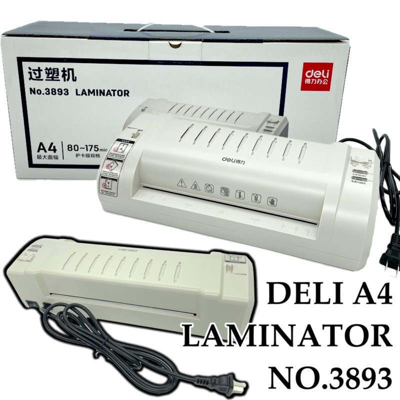 AKINA SAVE Deli A4 Laminate Machines 3893 Laminator Laminating FREE ...