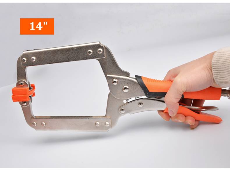 Multi-function Portable Steel C Clamp Vise Grip Locking Welding Plier 9" 11" 14" 18" | Shopee ...