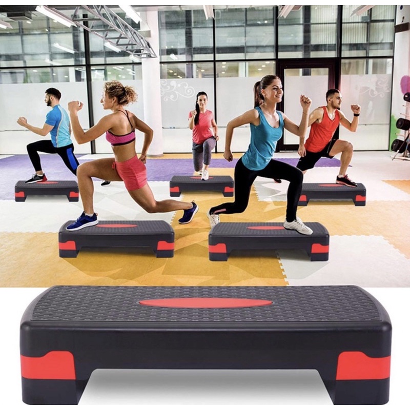 (Ready Stock In Malaysia) Adjustable Aerobic Step Up Board Stepper ...