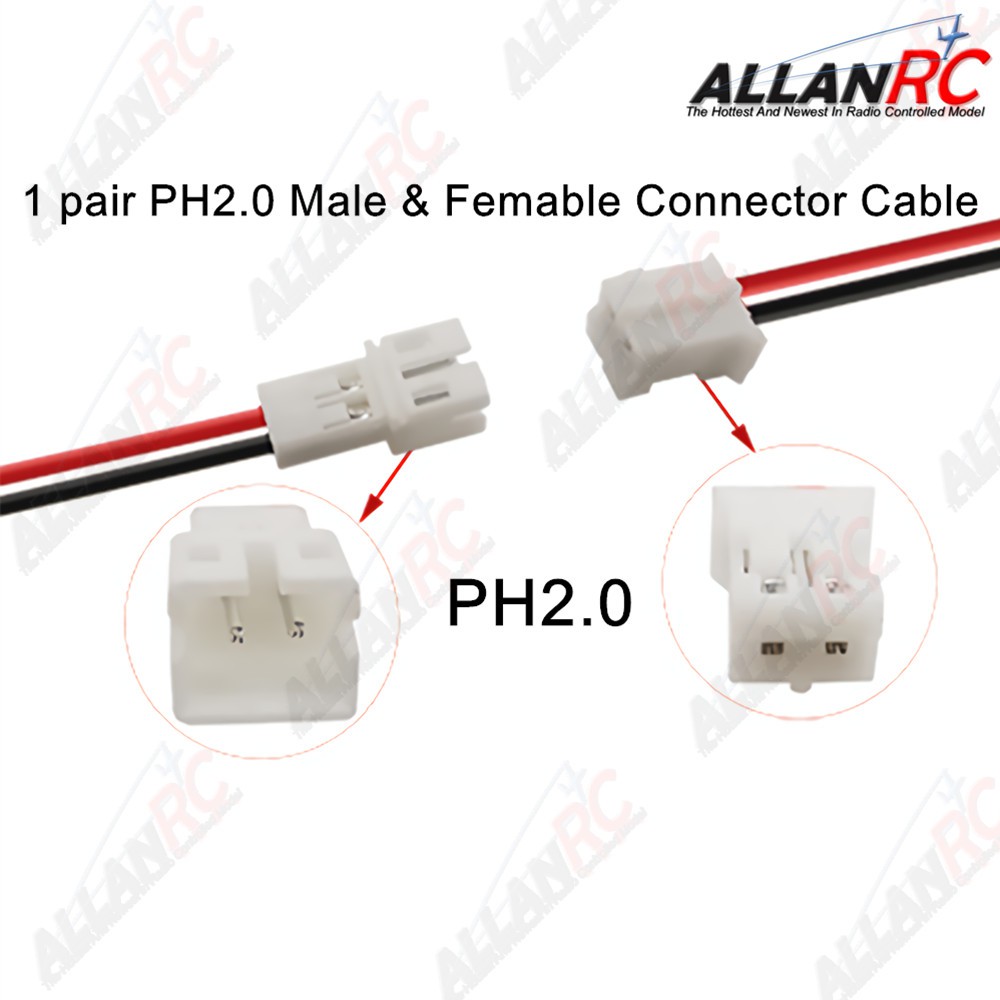 PH2.0 Male & Female Connector Cable 1Pair | Shopee Malaysia