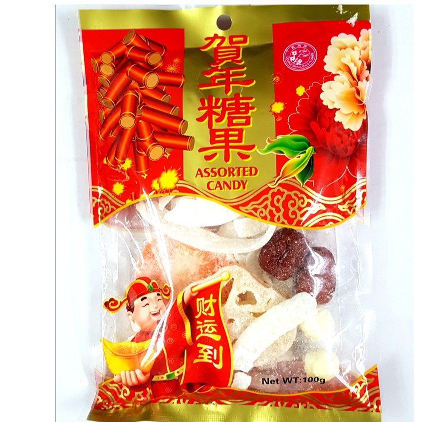100g 贺年糖果 New Year Candy 红枣 莲藕 Lotus CNY Chinese 农历新年 cny | Shopee Malaysia
