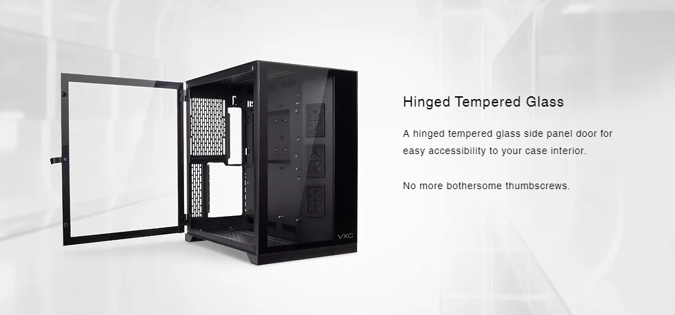 TECWARE VXC TG DUAL TEMPERED GLASS ATX GAMING CASE | Shopee Malaysia