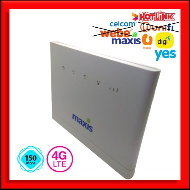 Huawei B315s-22 ( Maxis Logo ) | 3G 4G Wifi Modem Router + 32 User ...