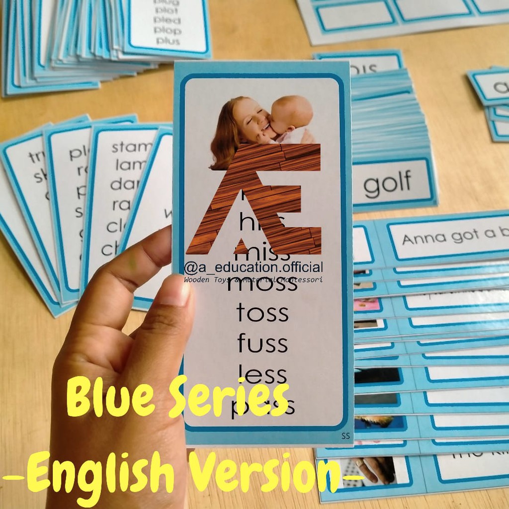 Blue Series English Montessori Blue Reading Series | Shopee Malaysia