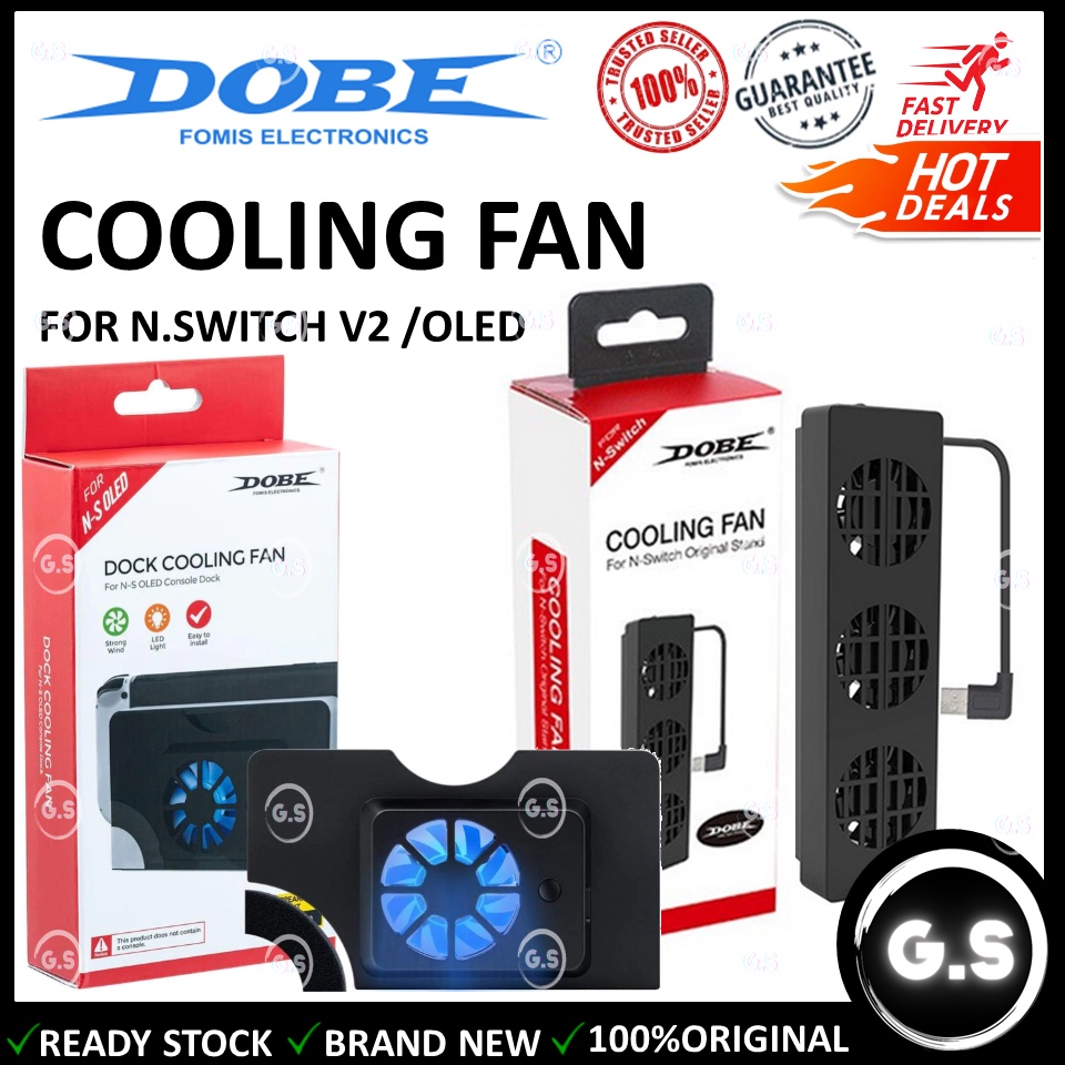 Nintendo Switch Cooling Fan / dock cooling fan for Nintendo Switch V2 ...