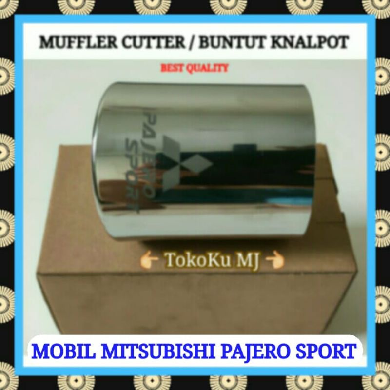 Muffler CUTTER/Tail/Exhaust Tip/EXAUST Car MUTSUBISHI PAJERO SPORT ...