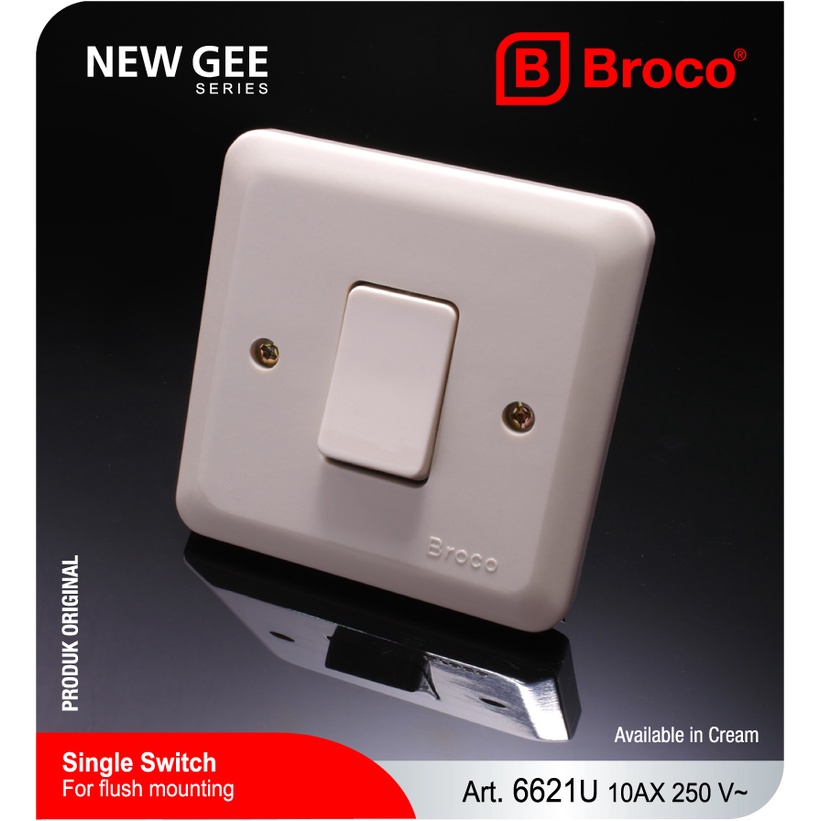 Single Switch Broco Switch/Broco 6621U Single Switch (B) Original NGU ...