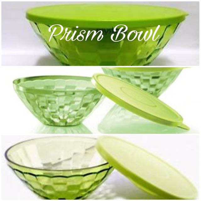 Original Tupperware Prism Bowl Set | Shopee Malaysia