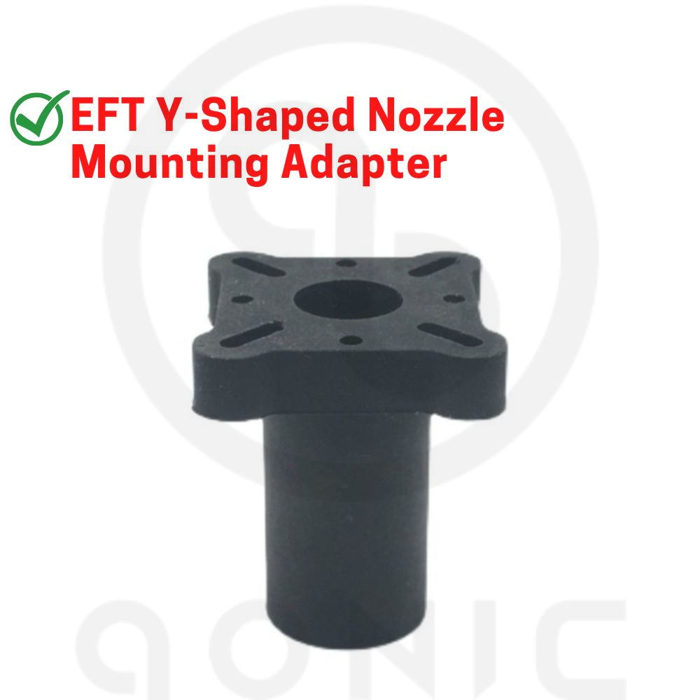 EFT Penyesuai Pemasangan Muncing berbentuk Y / Y-Shaped Nozzle Mount Adapter Sistem Penyemburan ...