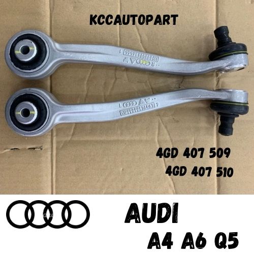 ORIGINAL AUDI C7 A6L UPPER ARM LEFT /RIGHT CURVED ARM TRACK CONTROL ARM ...