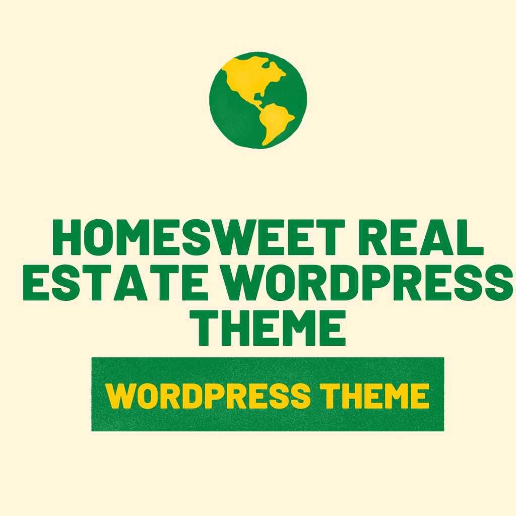 HomeSweet Real Estate WordPress Theme (Lifetime Update & Access) | Shopee Malaysia