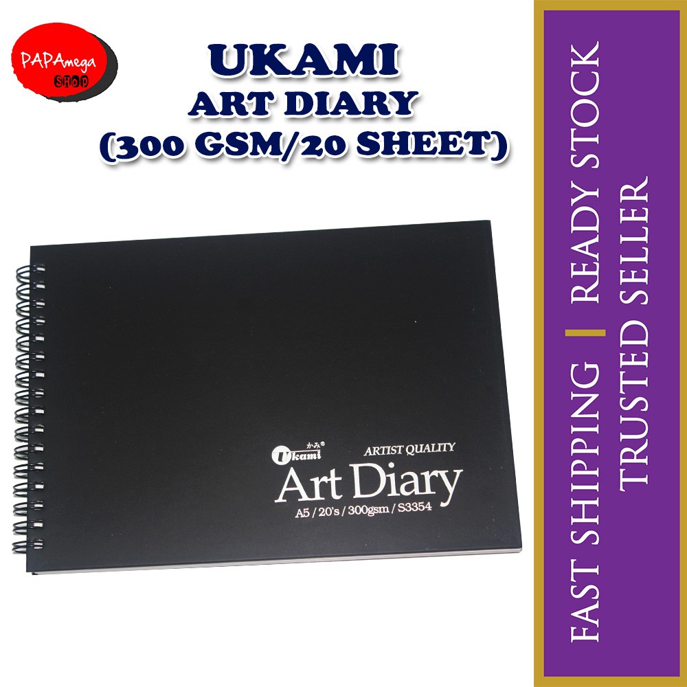 ART DIARY (UKAMI /A5) | Shopee Malaysia