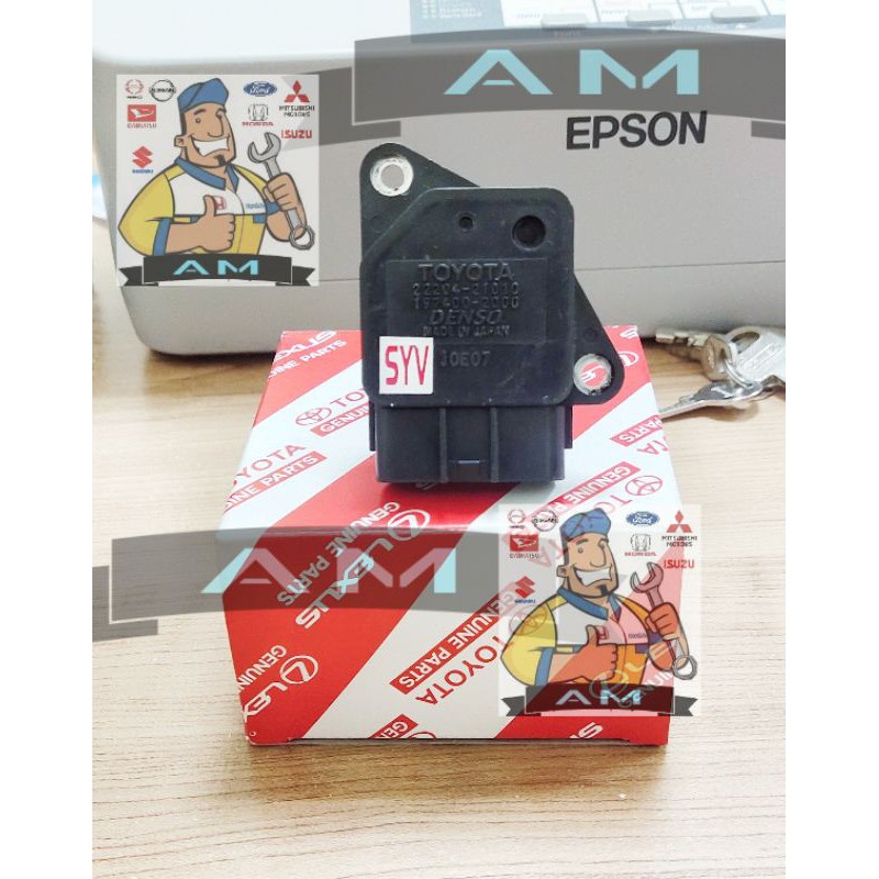 Air flow sensor mass air flow original toyota vios yaris altis hilux innova innova | Shopee Malaysia