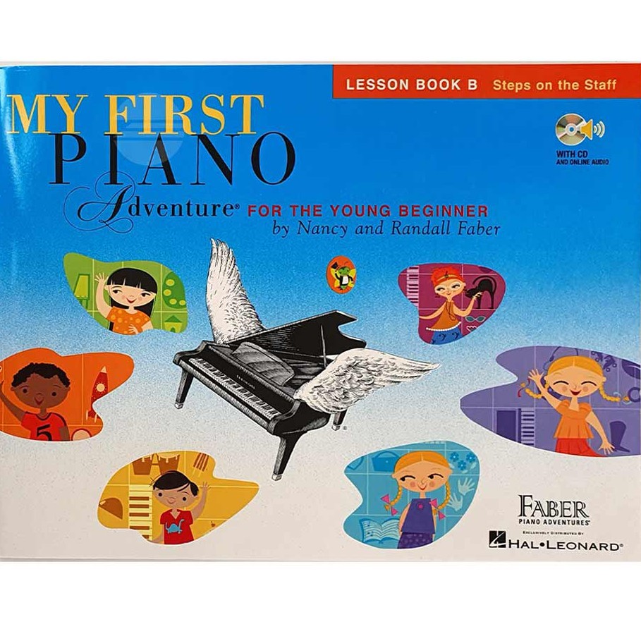 My First Piano Adventure For The Young Beginner - Lesson Book B with ...