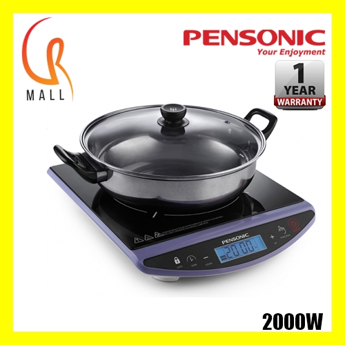 Pensonic Induction Cooker PIC-2001 / PIC2001 2000W with Stainless Steel ...