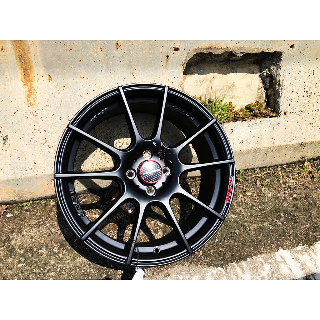 ORIGINAL LENSO Project D Spec F Sport Rim 17x7.5 4x100 73/67 - Made from Thailand - Ready Stock ...
