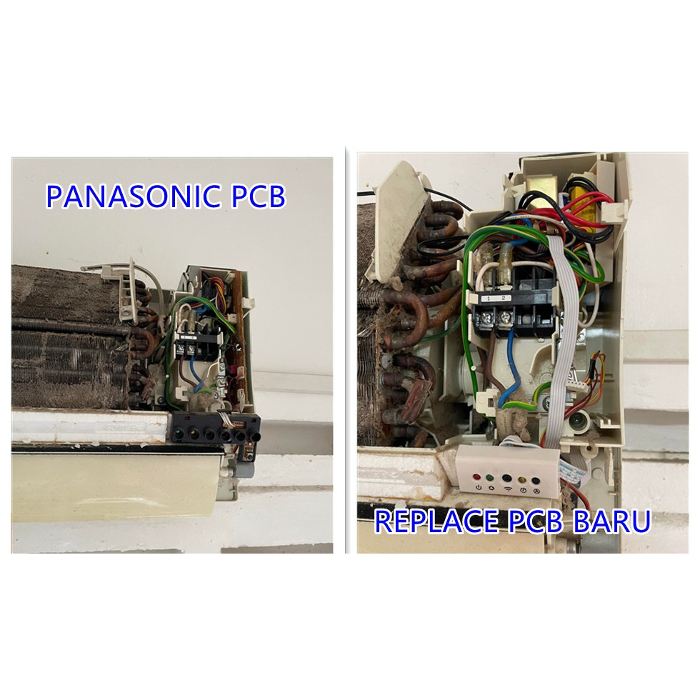 UNIVERSAL PANASONIC PCB BOARD PC BOARD AIRCOND REPLACEMENT AIR ...