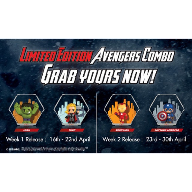 Limited Edition Marvel Avengers Collectible Hexagon (Iron Man) | Shopee ...