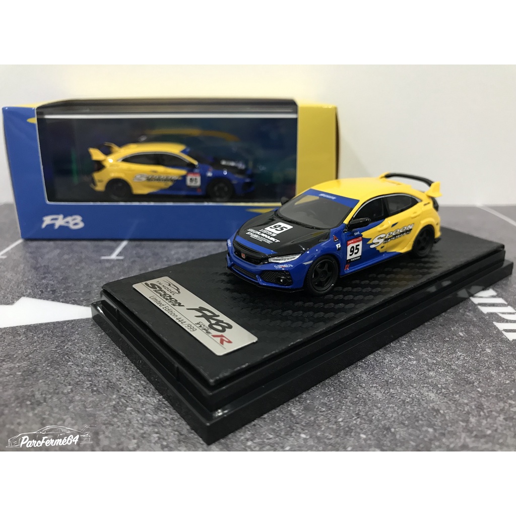 YM Model 1/64 Honda Civic Type R FK8R Spoon Edition | Shopee Malaysia