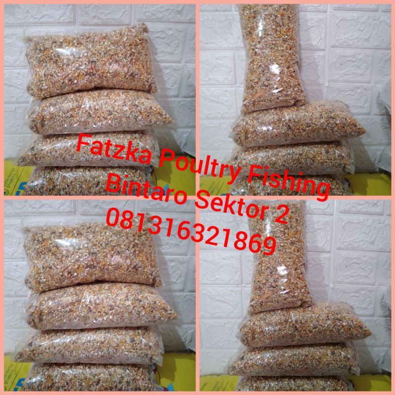 MIXED CORN CHICKEN FOOD DERKUKU PUTER BIRD PER 1 KG 1Bal /25Kg | Shopee ...