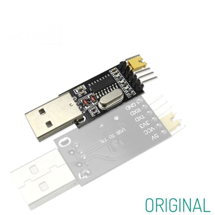 Ch340 Usb To Serial Ttl Uart Module 5v 3.3v Usb Ttl Ch340g | Shopee ...