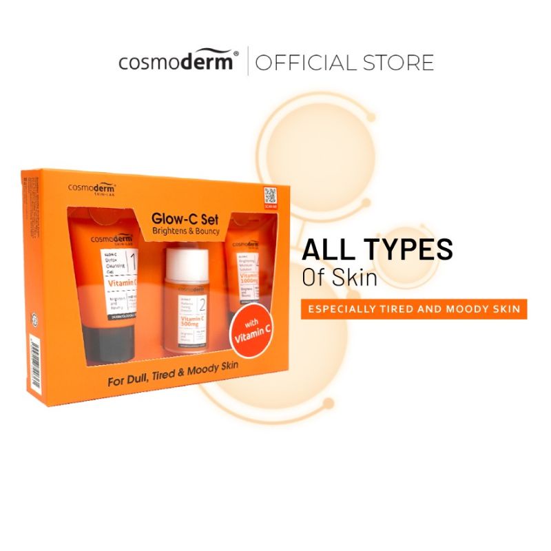 COSMODERM Glow- C set VITAMIN C (TRIAL SET) | Shopee Malaysia