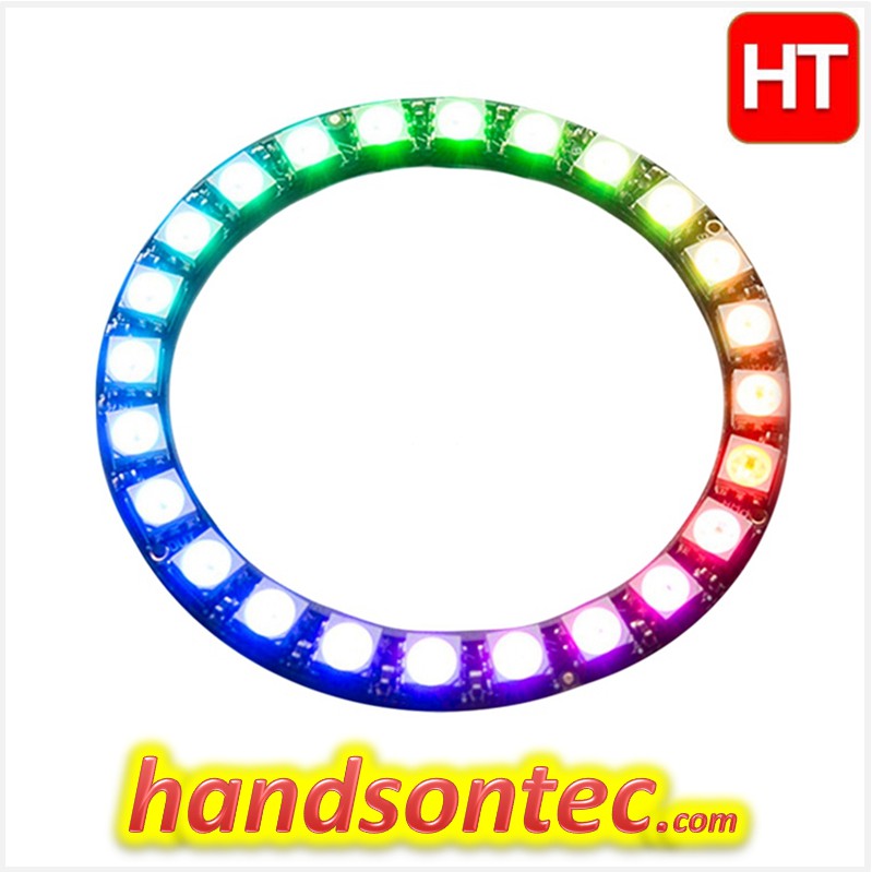 WS2812B RGB Neopixel LED Ring 24x LED | Shopee Malaysia